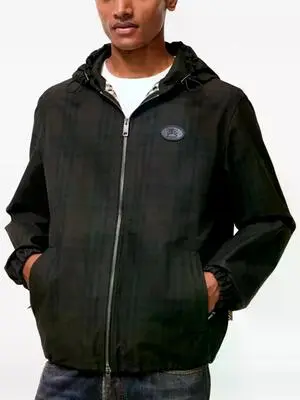 Burberry Check Hooded Jacket