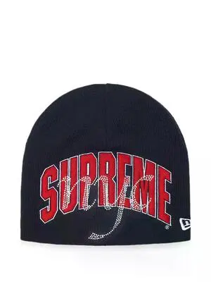 Supreme New Era® Rhinestone-embellished Beanie Hat - Blue