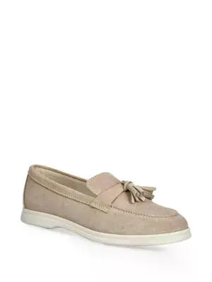 JONAK PARIS Suede Tassel Loafers