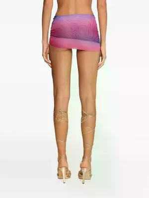 AMIR SLAMA X Tati Barbieri Gradient-effect Wrap Pareo