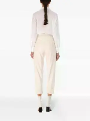 Silvia Tcherassi Moad High-waisted Straight-leg Trousers