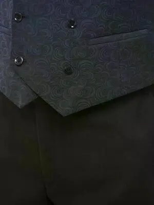 Corneliani Double-breasted Patterned Waistcoat