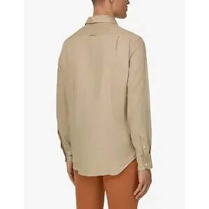 Boggi Milano Long-sleeve Regular-fit Linen Shirt