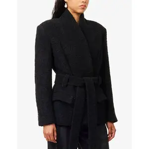 Isabel Marant Étoile Syndra Shawl-lapel Wool-blend Jacket