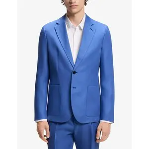 Hugo Single-breasted Slim-fit Linen Suit
