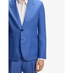 Hugo Single-breasted Slim-fit Linen Suit
