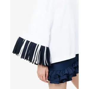 Jacquemus Le Cabana Fringed Cotton T-shirt