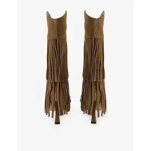 Steve Madden Torch Suede High-leg Boots - Mid Brown