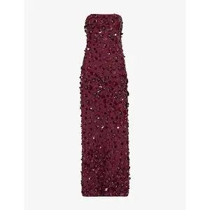 Simkhai Serafina Sequinned Maxi Gown