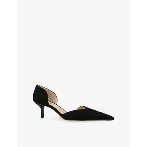 Victoria Beckham Angle D'orsay 55 Suede Pumps
