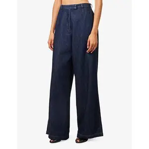 Dries Van Noten Penn Wide-leg Denim Jeans