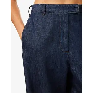 Dries Van Noten Penn Wide-leg Denim Jeans