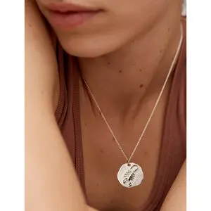 Monica Vinader Scorpio Zodiac Pendant Necklace - Silver