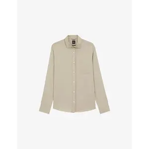 BOSS Regular-fit Long-sleeve Cotton Shirt - 254