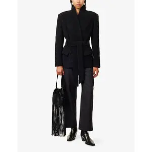 Isabel Marant Étoile Mayera Wide-leg Wool Trousers