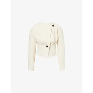 Isabel Marant Étoile Suna Boucle Wool-blend Jacket - Ecru
