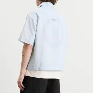 ABOUT:BLANK Seersucker Short Sleeve Shirt