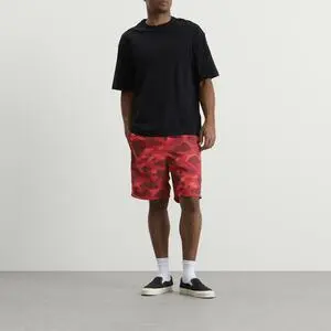 A BATHING APE Colour Camo One Point Beach Shorts