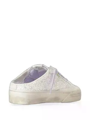 CRIME LONDON Soho Sabot Glitter Sneakers