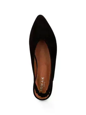 JONAK PARIS Acajou Slingback Pointed-toe Pumps