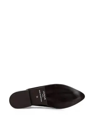JONAK PARIS Acajou Slingback Pointed-toe Pumps