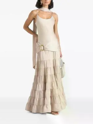 Maniere De Voir Spaghetti Strap Evening Dresses