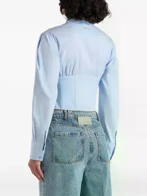 Manière De Voir Margot Corset Cotton Shirt