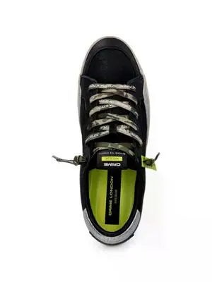 CRIME LONDON Sk8 Deluxe Sneakers - Black