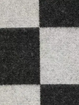 Amiri Checkerboard-pattern Knit Scarf