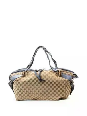 Gucci Large Bamboo Bar Boston Shoulder Bag