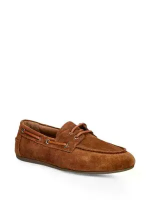 JONAK PARIS Lacie Lace-up Suede Loafers