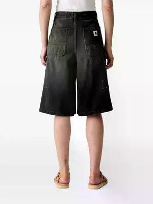 Carhartt Work In Progress Paint-splatter Carpenter Shorts