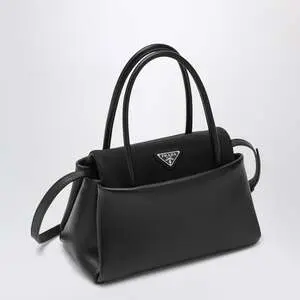 Prada Medium Passage Bag In Leather And Re-nylon