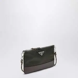 Prada Speedrock Smartphone Holder In Camouflage Re-nylon