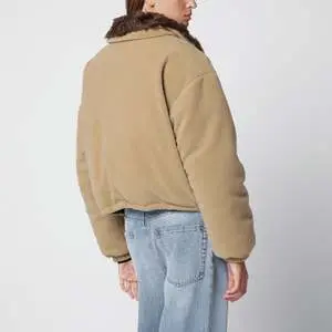 Miu Miu Camel Fleece Down Jacket