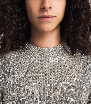 Jenny Packham Embellished Viola Gown