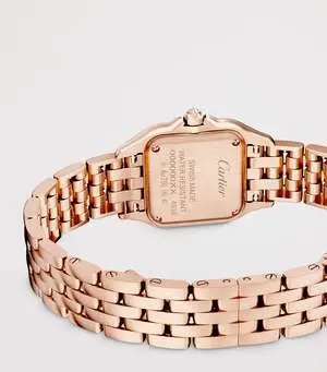 Cartier Panthère Rose Gold And Diamond Watch