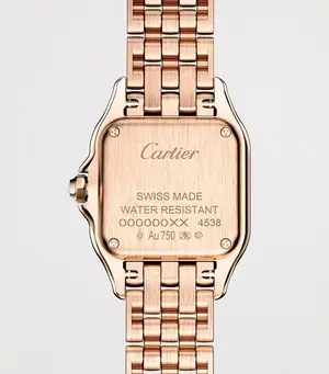 Cartier Panthère Rose Gold And Diamond Watch