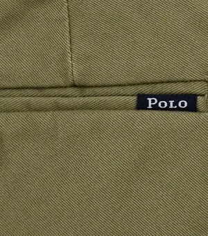 Polo Ralph Lauren Stretch-cotton Slim Greenwich Chinos - Green