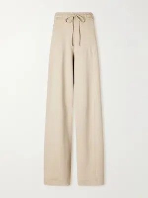 Max Mara Jersey Wide-leg Pants - Gray