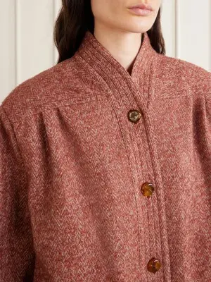 BLAZÉ MILANO Coiba Herringbone Jacket