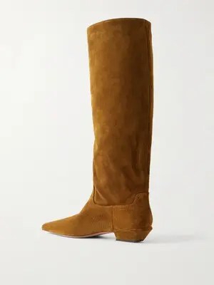 Paris Texas Bettina 25 Suede Knee Boots