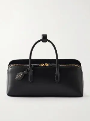 Alaïa Delta Leather Small Shoulder Bag
