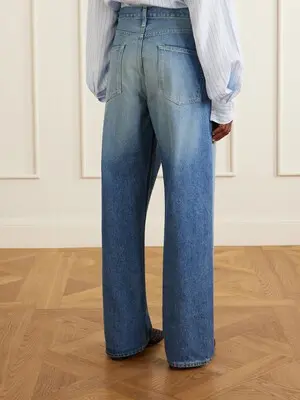 SSSTEIN High-rise Wide-leg Jeans