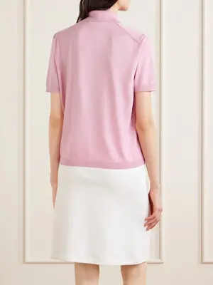 JIL SANDER Wool Polo Shirt