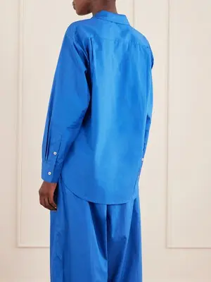 JAMIE HALLER The Logo Weekend Cotton Shirt
