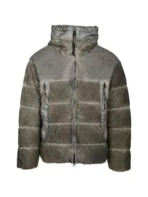 C.P. COMPANY Eco-chrome R Goggle Down Jacket - Grey