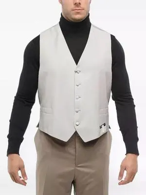Corneliani Button-fastening Jetted-pockets Waistcoat