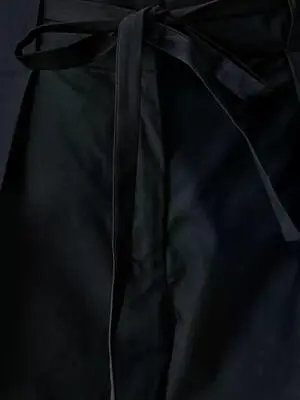 Karl Lagerfeld Belted Pleated Trousers