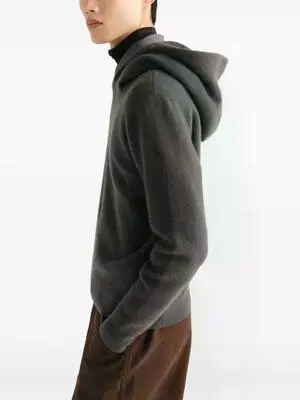LEMAIRE Hooded Sweater In Cashmere